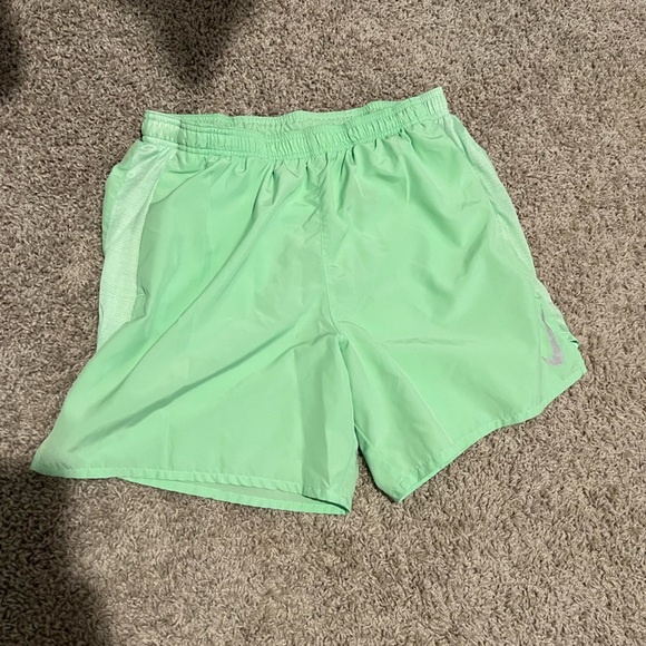 Nike | Shorts | Mens Nike Running Shorts In Mint Green | Poshmark
